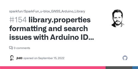 Libraryproperties Formatting And Search Issues With Arduino Ide 200 Library Manager · Issue