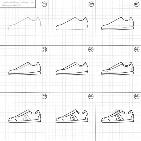 Como Dibujar Un Zapato Facil Para Ni Os Paso A Paso