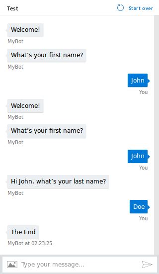 Nodejs Microsoft Bot Displays Unnecessary Duplicated Messages In
