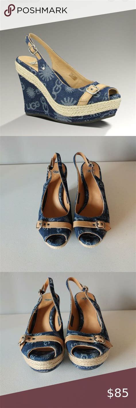 Ugg Wedge New Ugg Wedges Uggs Strap Heels Ugg Wedge New Ugg Wedges Uggs Strap Heels