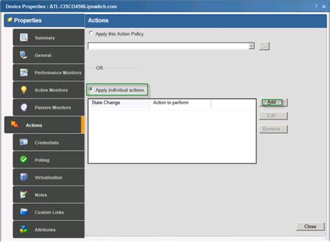 Configuring Alerts For Devices