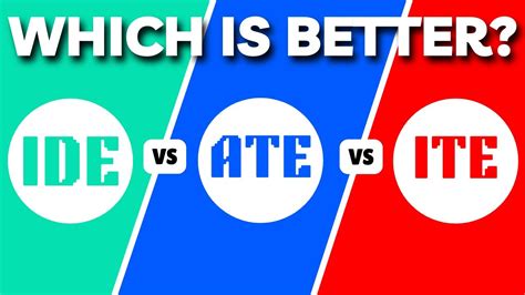 Chemistry Ate Vs Ite Vs Ide 2025 Comparison Youtube