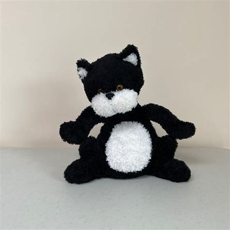 Scratch Plush Cat Etsy