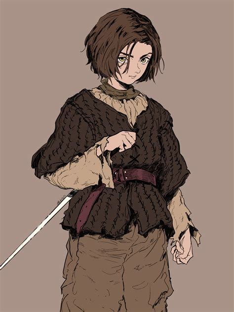 Arya Stark A Song Of Ice And Fire And More Drawn By Fune Nkjrs Danbooru