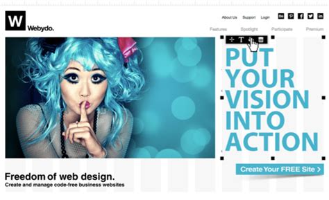 Full Throttle Development Website Design Software Webydo Goes Parallax