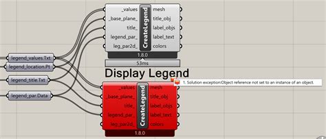 Lb Legend Sometimes Gives Error Solution Exception Ladybug Tools