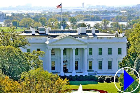 The White House Live Streaming Webcam Washington Dc United States