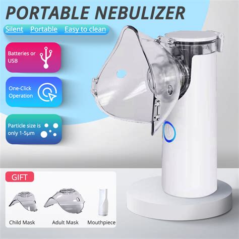 Portable Nebulizer Machine For Asthma Ultrasonic Nebulizer Mesh