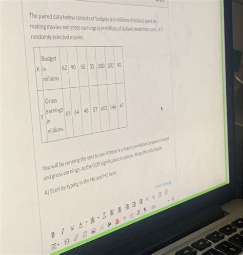 Solved 10 Pts Question 31 Run The Linear Correlation Test