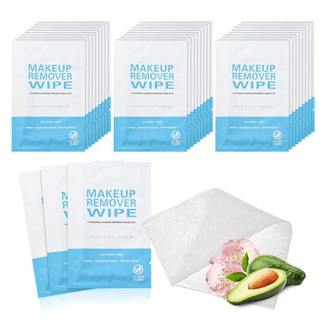 100 Pack Individual Makeup Remover Wipes Bulkindividually