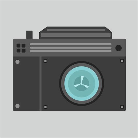 Cute Camera Illustration Premium Vector