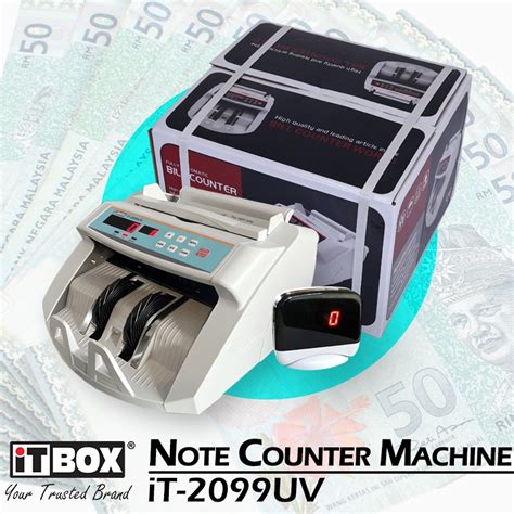 Itbox Note Counter Machine It 2099uv Money Cash Counter Machine Shopee Malaysia