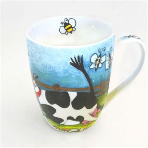 Libby Sheppard Cow Mug 10cats