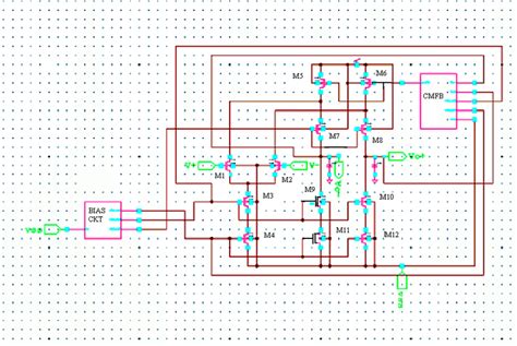 Fully Differential Folded Cascode Op Amp Download Scientific Diagram