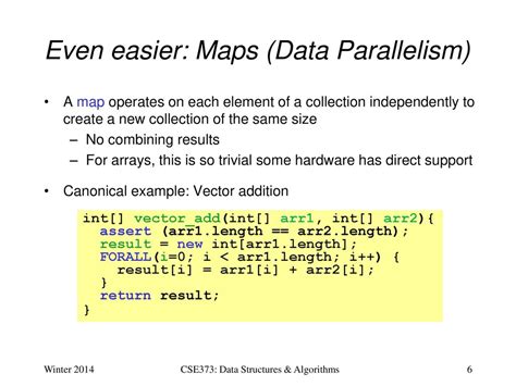 Cse373 Data Structures And Algorithms Lecture 26 Parallel Reductions