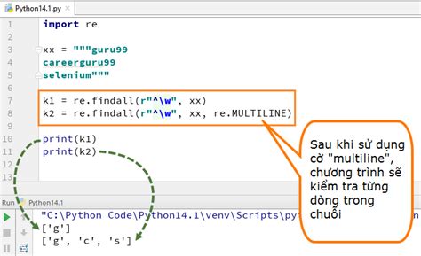 Chi Tiết Bài Học 14biểu Thức Chính Quy Trong Python Python Regex