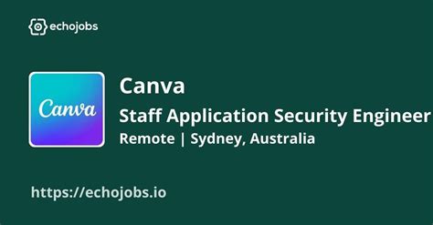 Canva Is Hiring Staff Application Security Engineer Appsec Open To