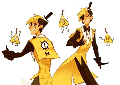 Bill Cipher Human Credits To The Artist Gravity Falls Bill Gravity