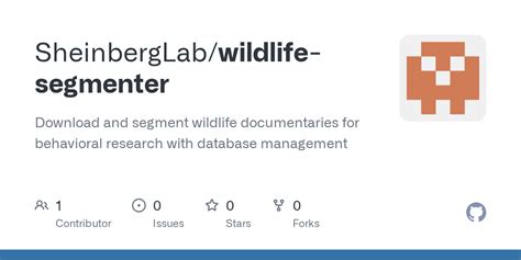 Github Sheinberglabwildlife Segmenter Download And Segment Wildlife