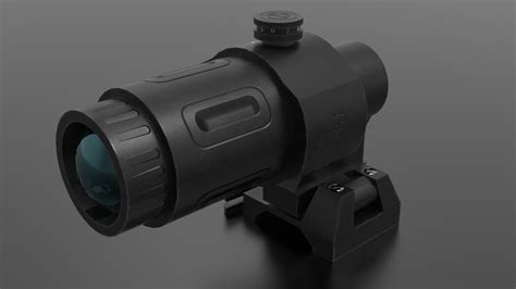 Artstation G33 Magnifier Scope Game Assets