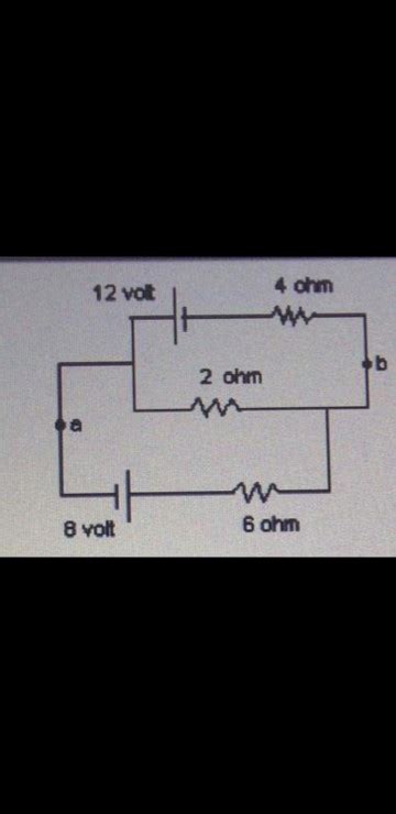 Solved 1 For The Circuit Shown In The Figure A Find The