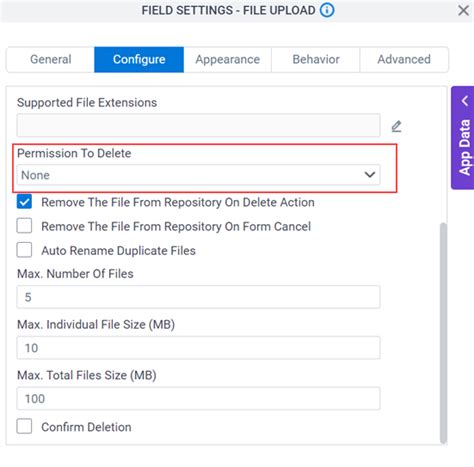 Restrict Users From Removing Uploaded Files In The File Upload Control