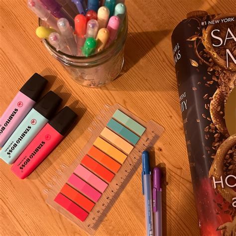 Book Annotating Tab Annotation Supplies School Book Sticky Tab For Reading Essentials For