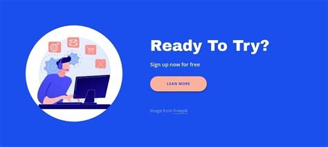 Text Button With Circle Image Web Page Design By Nicepage