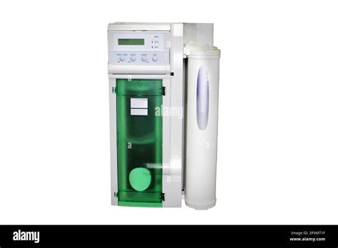 Equipment For Testing Samples In The Environmental Laboratory Isolated On A White Background