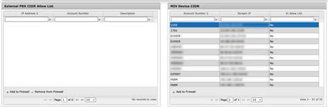 pbx whitelist documentation center