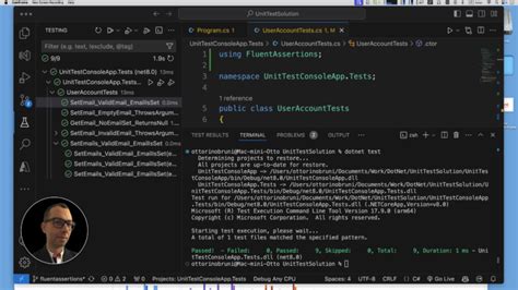 why fluentassertions is essential for xunit testing in projects using c in vscode