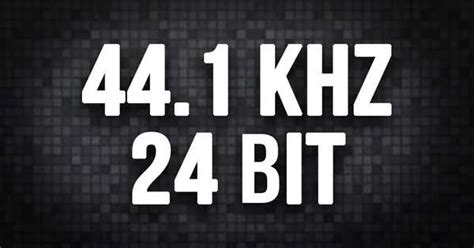 Sample Rate Bit Depth Explained Black Ghost Audio