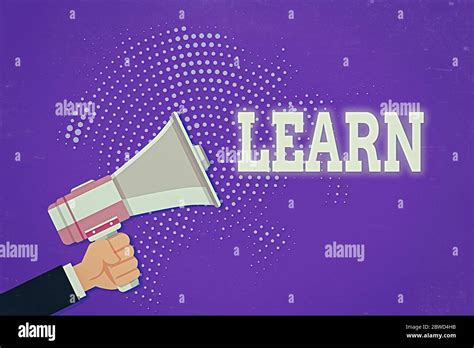 Handwriting Text Learn Conceptual Photo Process Of Acquiring New