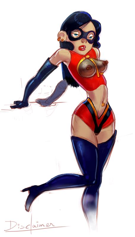 Violet Parr Redesigned By Disclaimer Hentai Foundry