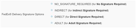 Shipping Fedex Special Service Signatureoption Is Invalid Support Center