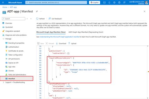 Create An App Registration With Azure Digital Twins Access Azure Digital Twins Microsoft Learn