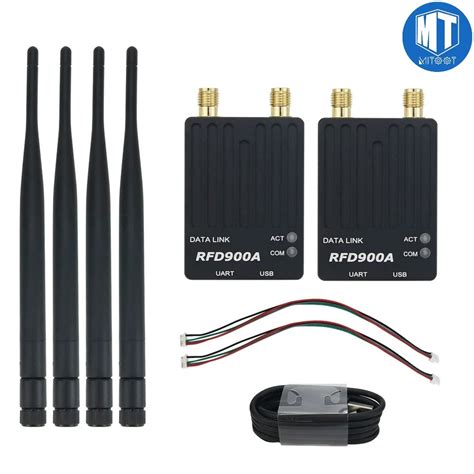 2pcs Rfd900a 915mhz 3dr Radio Telemetry Modem Module 40km Ultra Long Range Data Link