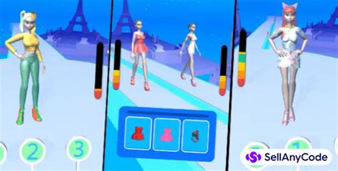 Fashion Walk — Unity Game Source Code Sellanycode