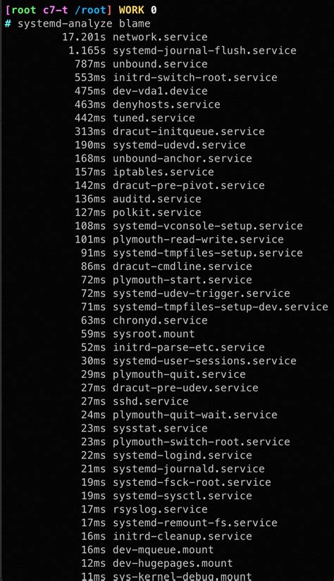 systemd启动性能优化工具systemd analyze csdn博客