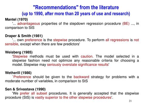 Ppt The Use Of Fractional Polynomials In Multivariable Regression