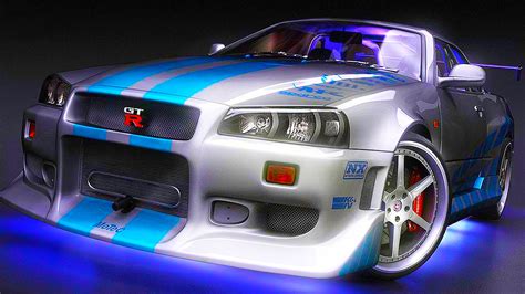 Fast And Furious Paul Walker Skyline