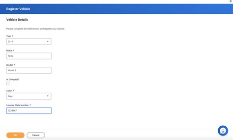 Vehicle Registration Workday Marketplace