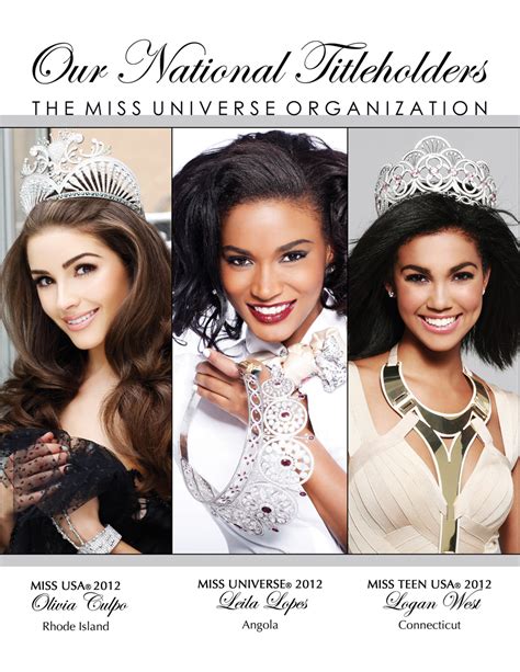 Pageant Program Template