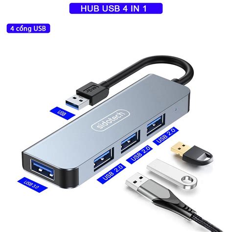 Hub Type C V Hub Usb T C Cao Sidotech C Ng Chia Usb M R Ng K T N I Chuy N I Cho