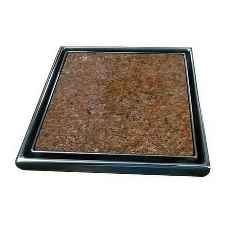 Silver Stainless Steel Floor Grating Tile For Flooring Pattern