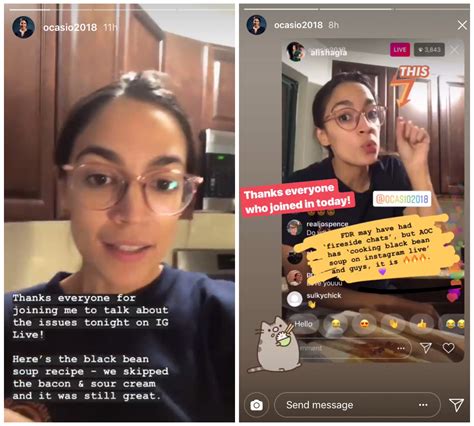 Alexandria Ocasio Cortez Instagram Stories As Populist Political Tool