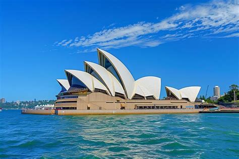 Sydney Opera House In A Beautiful Summer Day Australia Premium Ai