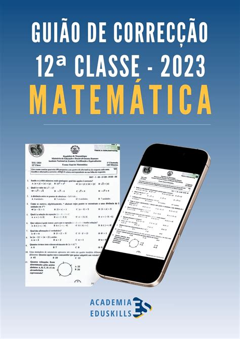 Exame De Matemática 12ª Classe 2022 Biblioteca Digital Eduskills