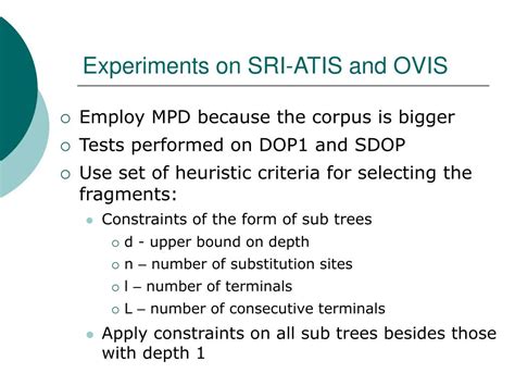 Ppt A Memory Based Model Of Syntactic Analysis Data Oriented Parsing Powerpoint Presentation
