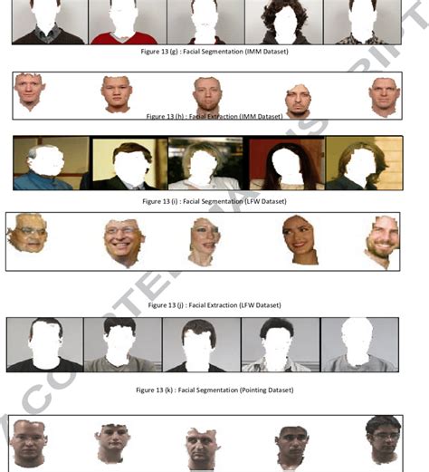 F Facial Extraction CMU PIE Dataset Download Scientific Diagram